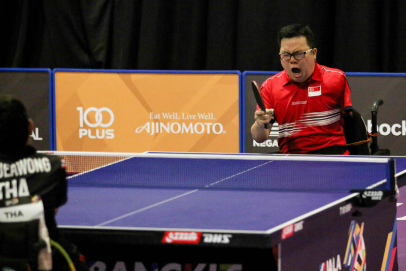 Asean Para Games: Jason Chee takes his first individual table tennis ...