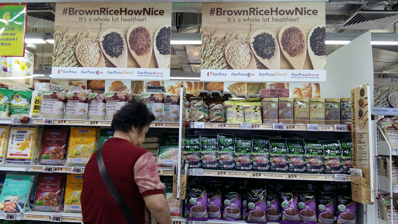 NTUC FairPrice launches brown rice education campaign, offers discounts ...