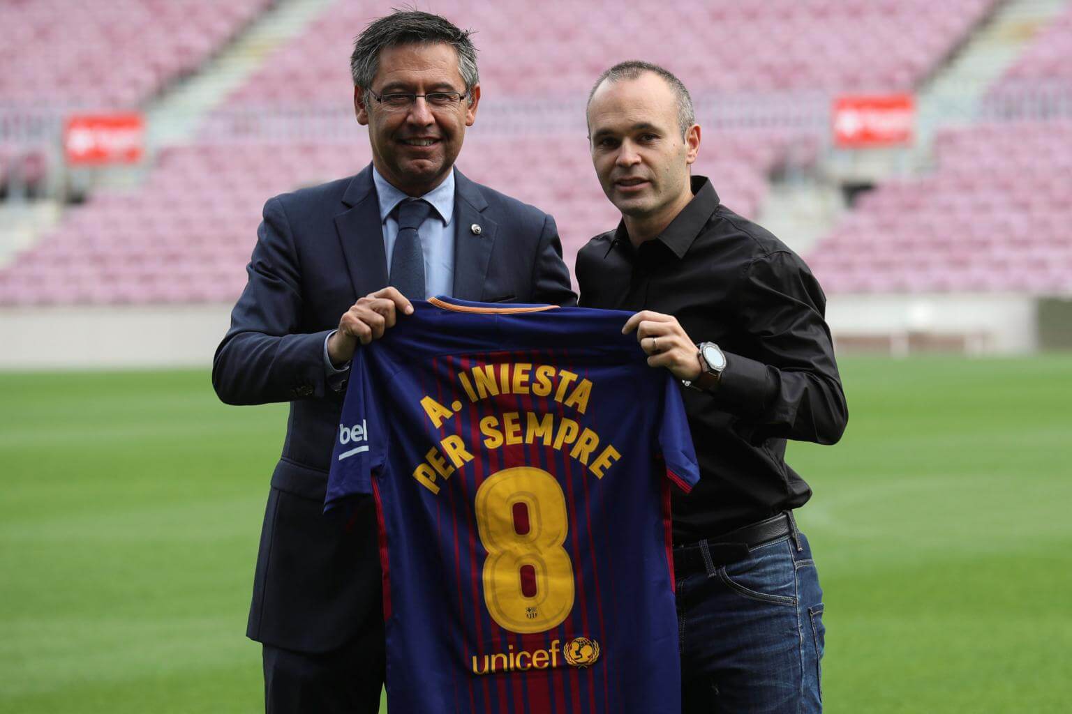 Football: Andres Iniesta will finish his career at Barcelona after new ...