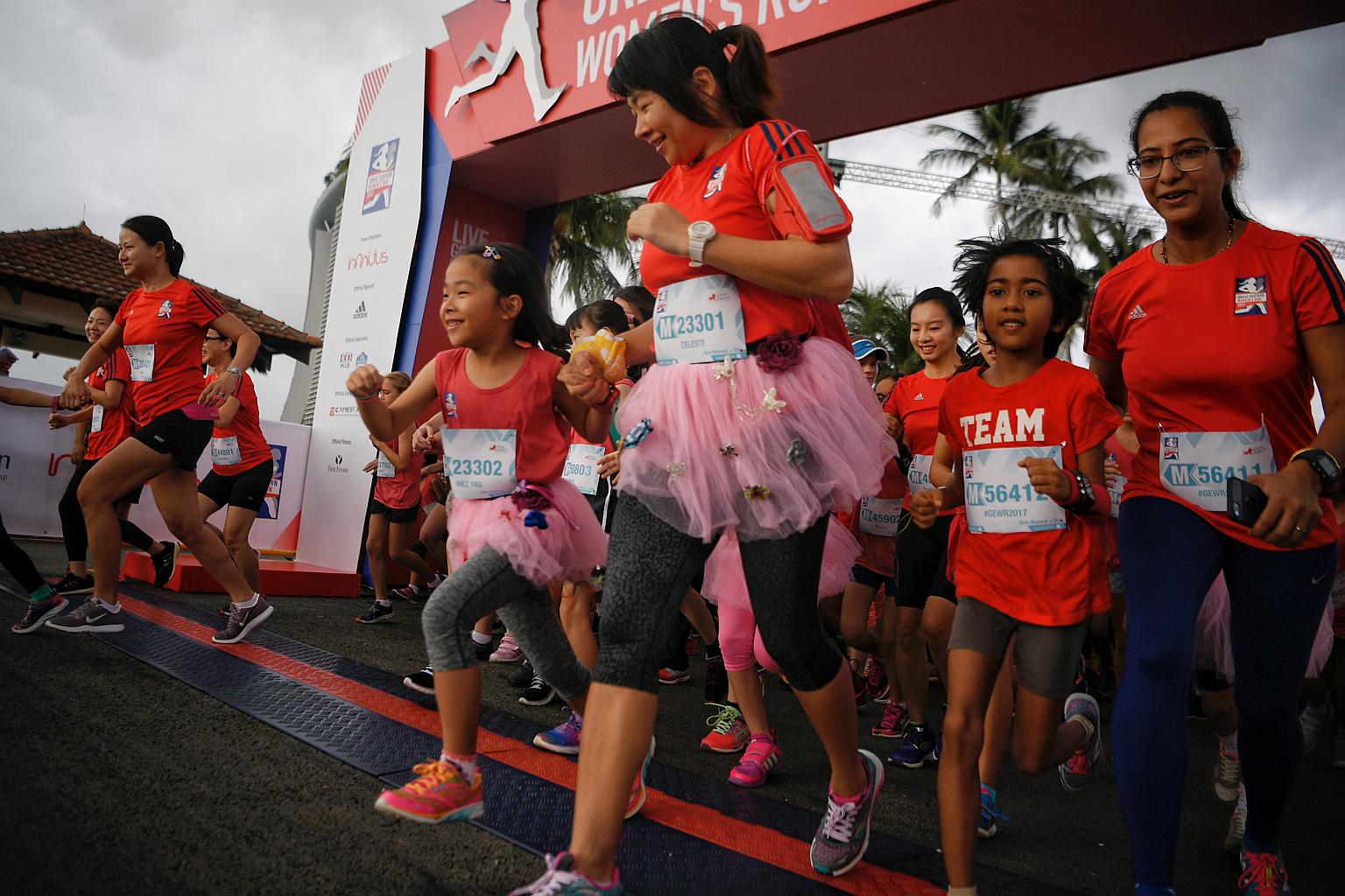 Great Eastern Women's Run attracts 13,000 participants | The Straits Times