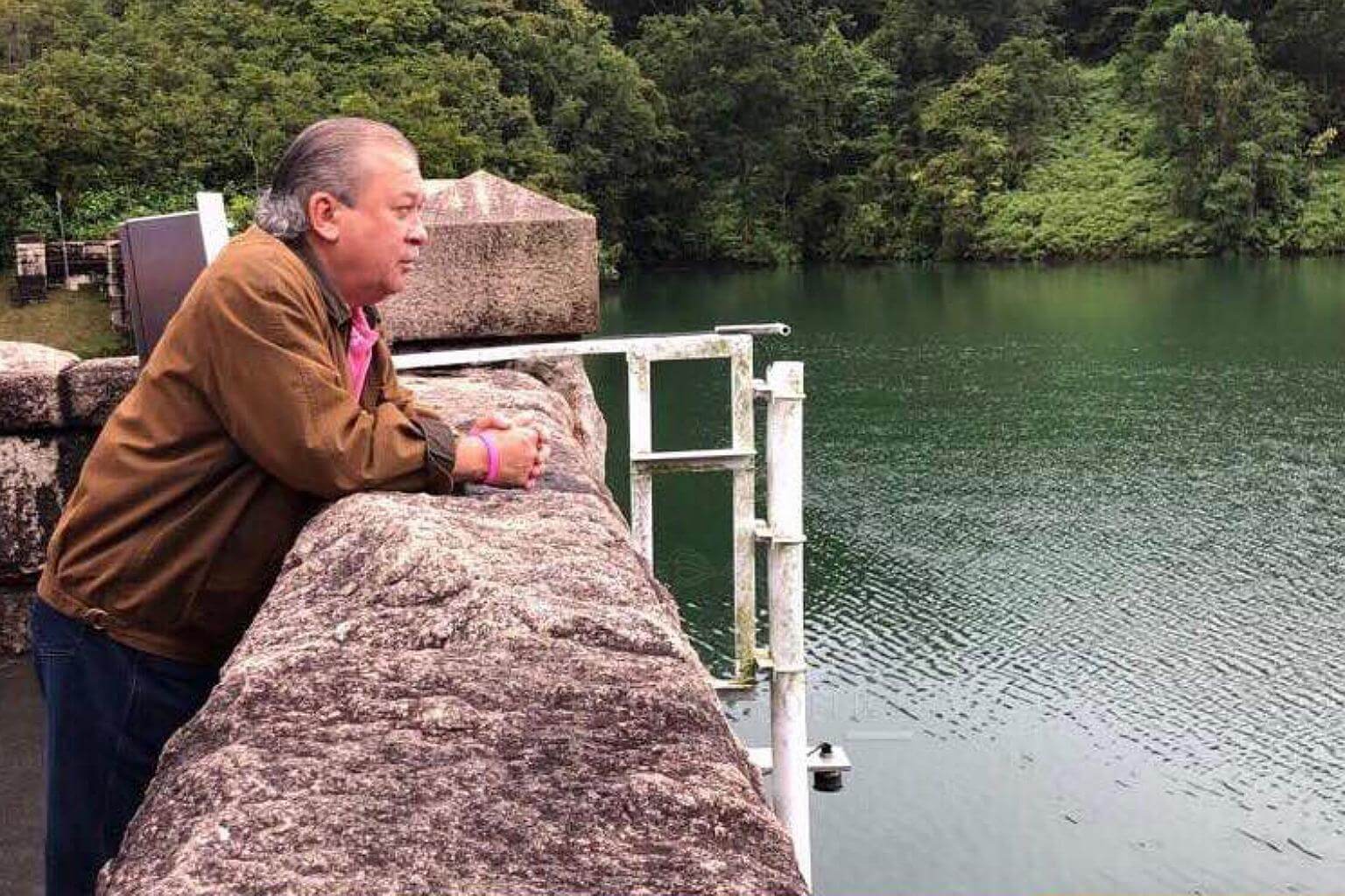 Johor's Sultan Ibrahim visits Gunung Pulai reservoir and water ...