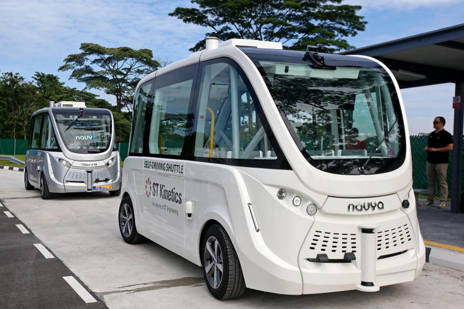 Driverless bus rides for commuters at three new towns from 2022 | The ...