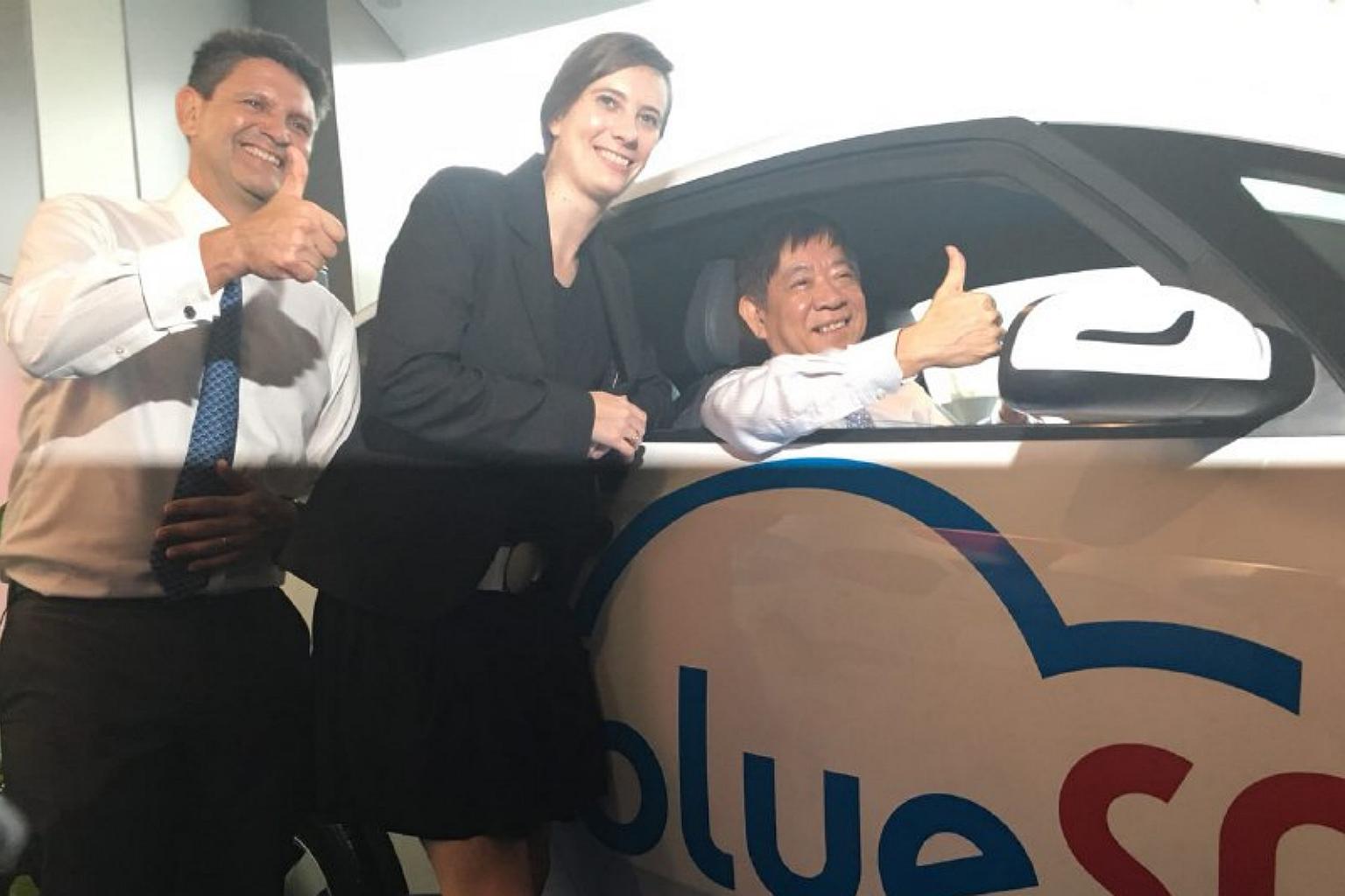 Electric-vehicle sharing programme officially rolls out with 80 cars ...