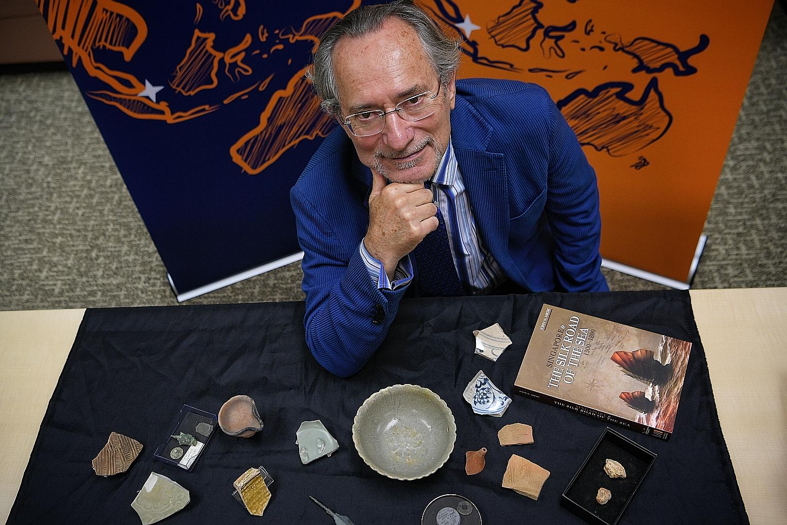 Archaeologist wins S'pore history prize | The Straits Times
