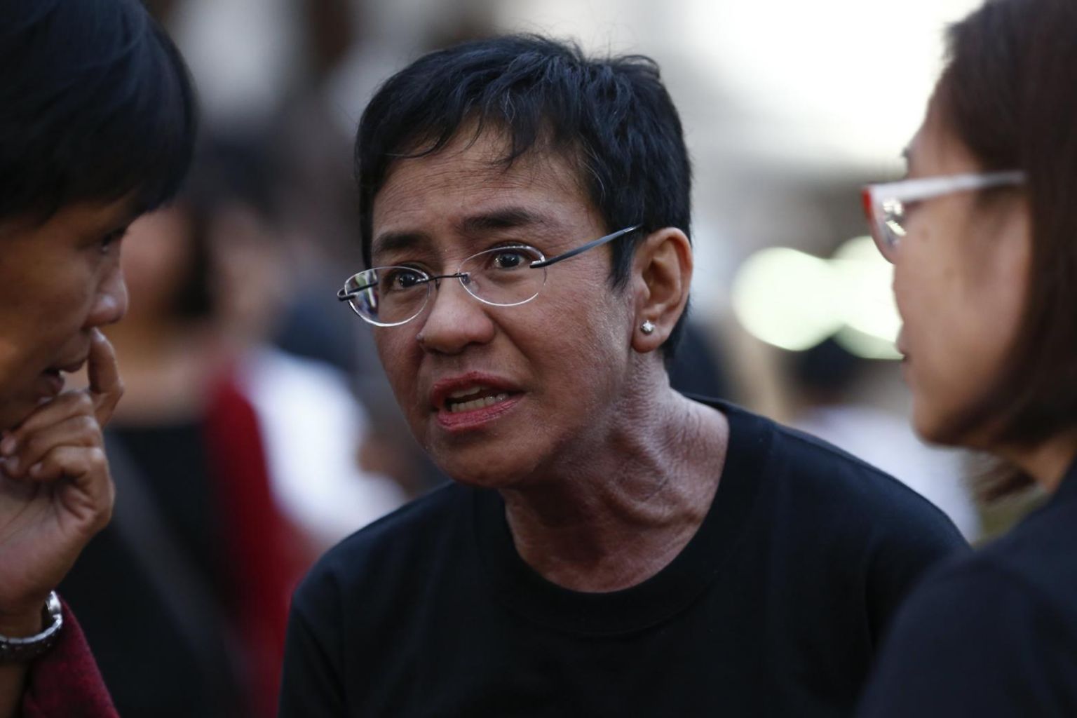 Head of Philippines' Rappler news site meets investigators over ...