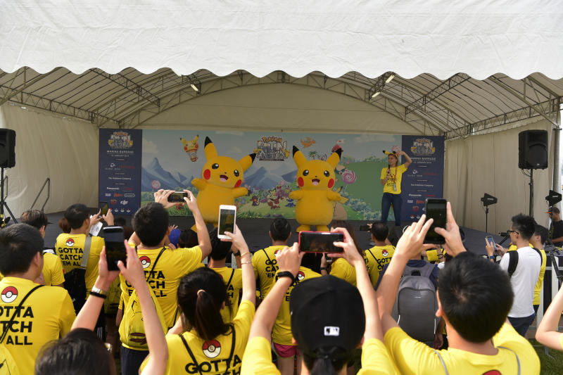 Pokemon Run off to fun start at Marina Bay | The Straits Times