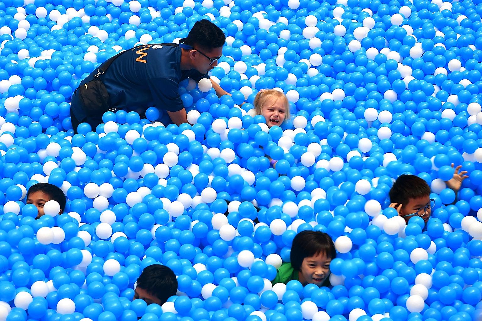 Shopping centre ball pit ‘drowning’ prompts safety review | The Straits ...