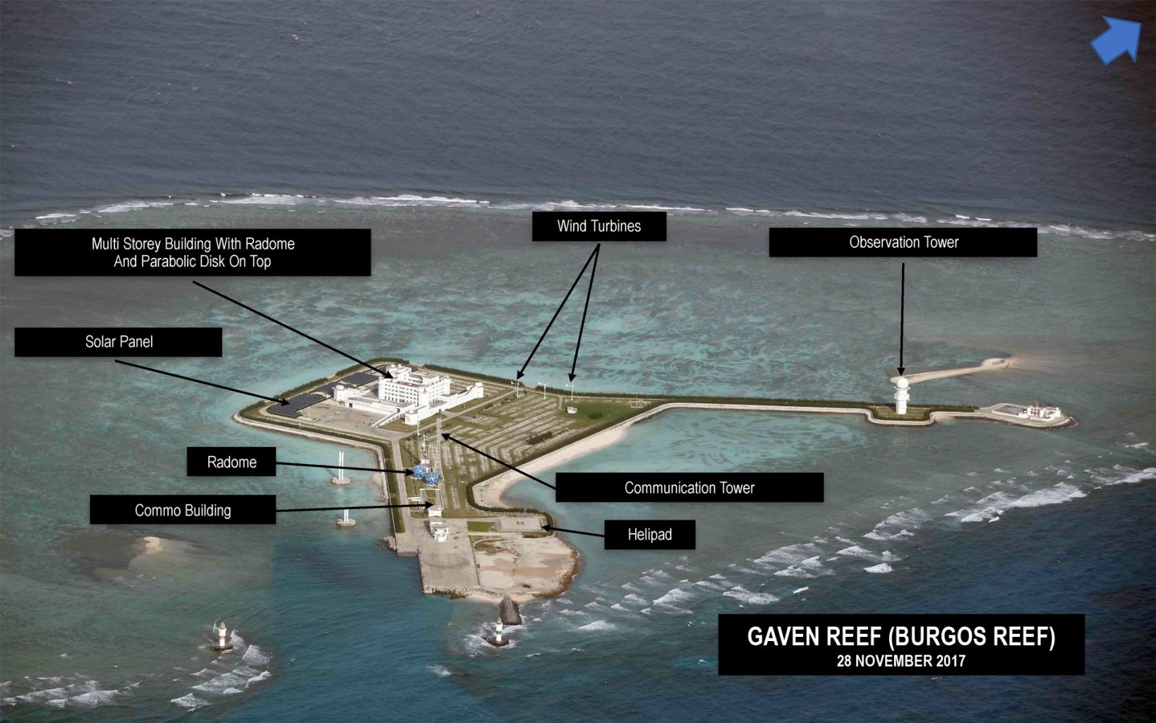 China’s air and naval facilities on contested islands in South China ...