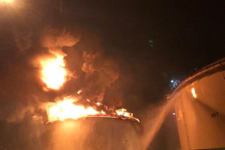 SCDF puts out oil storage tank fire on Pulau Busing after 'intense' 6 ...