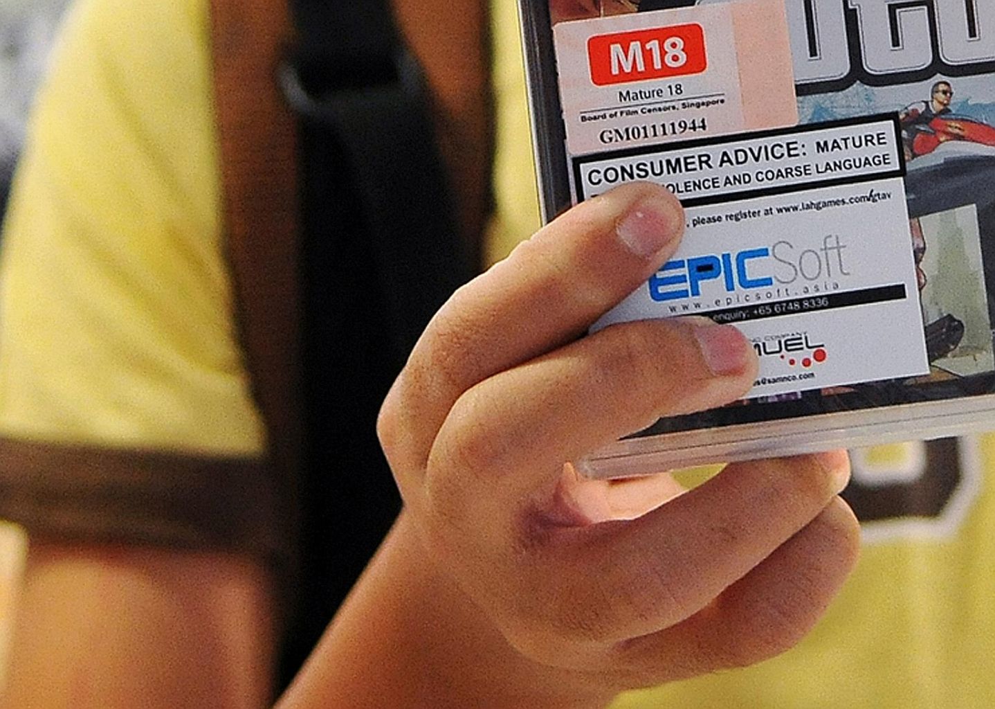 New law to control sale of age-restricted video games | The Straits Times