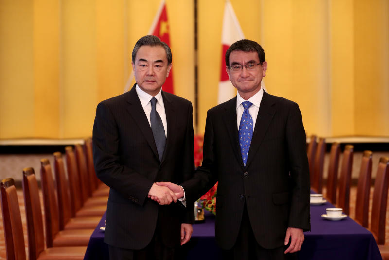 Japan and China denounce protectionism, vow to safeguard free trade and ...