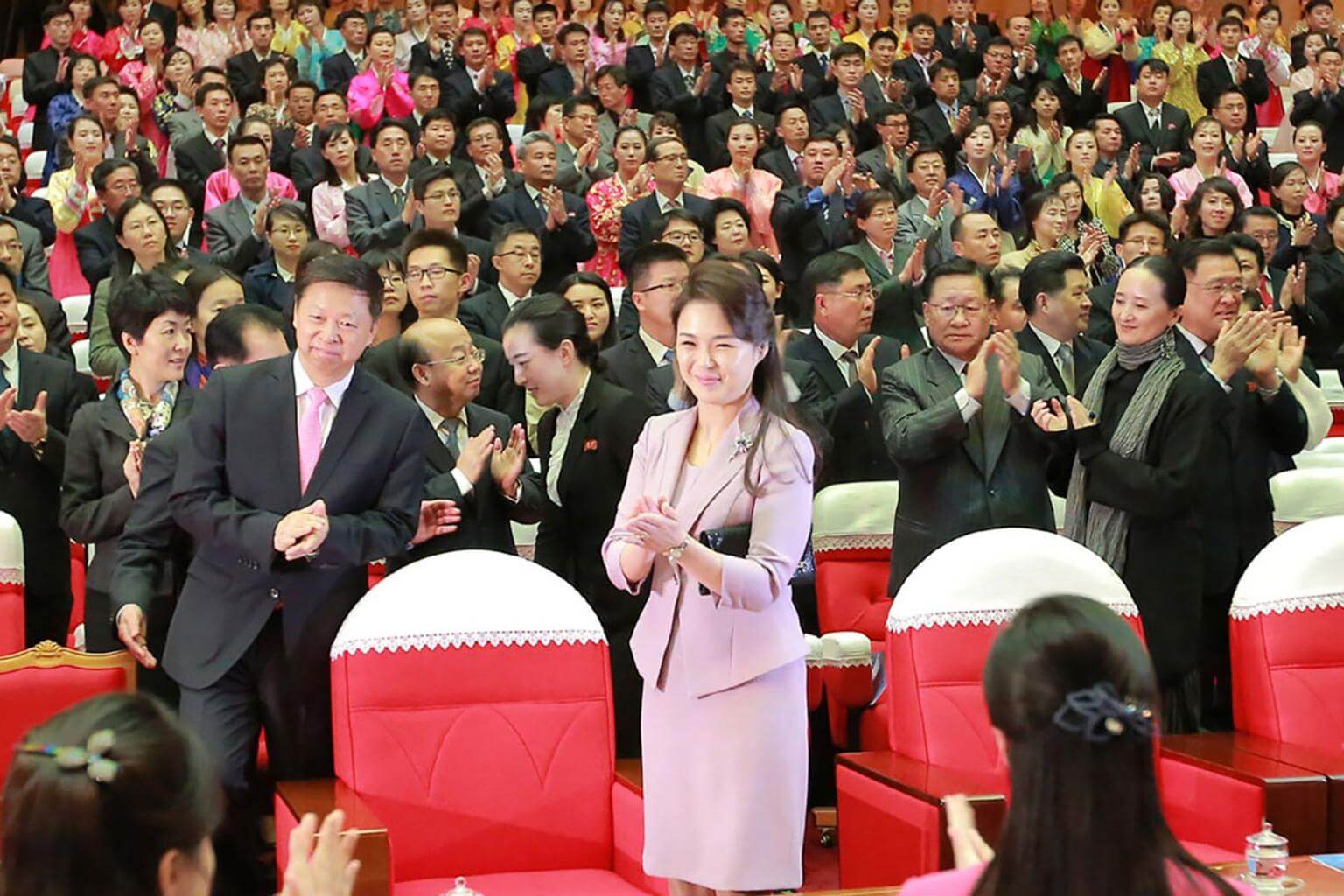 New role for wife of North Korea's Kim Jong Un as First Lady Ri Sol Ju ...