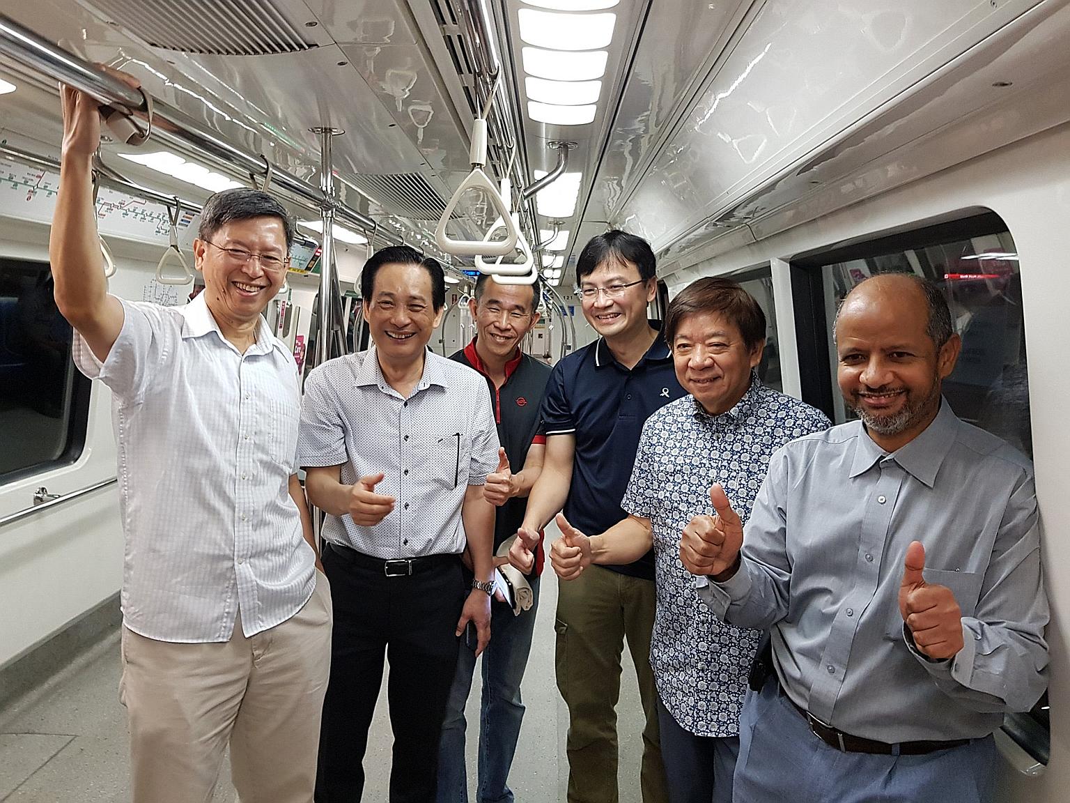SMRT begins full-day trial of new train signalling system | The Straits ...