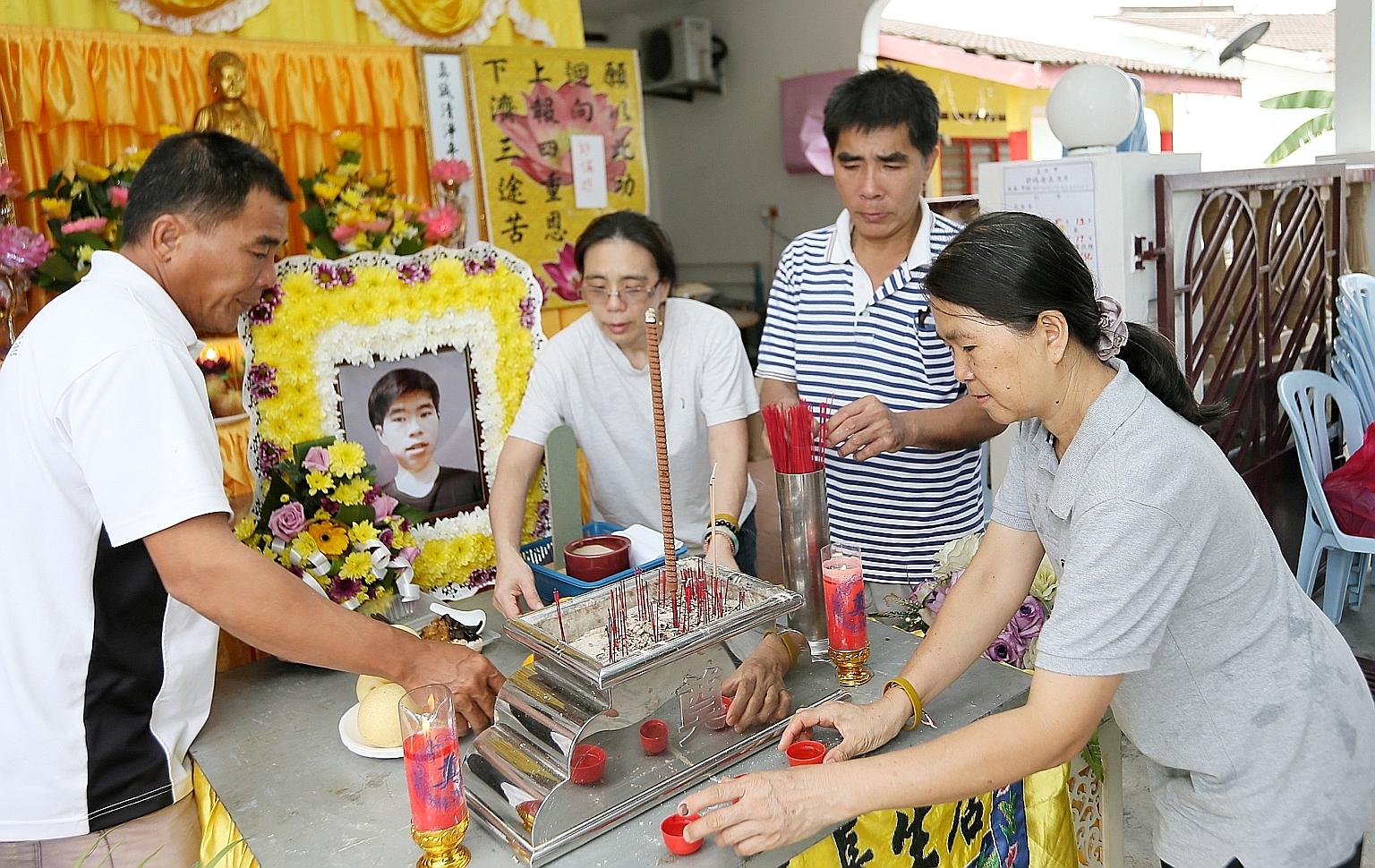 NSF's death: Painful for family waiting for clarity | The Straits Times