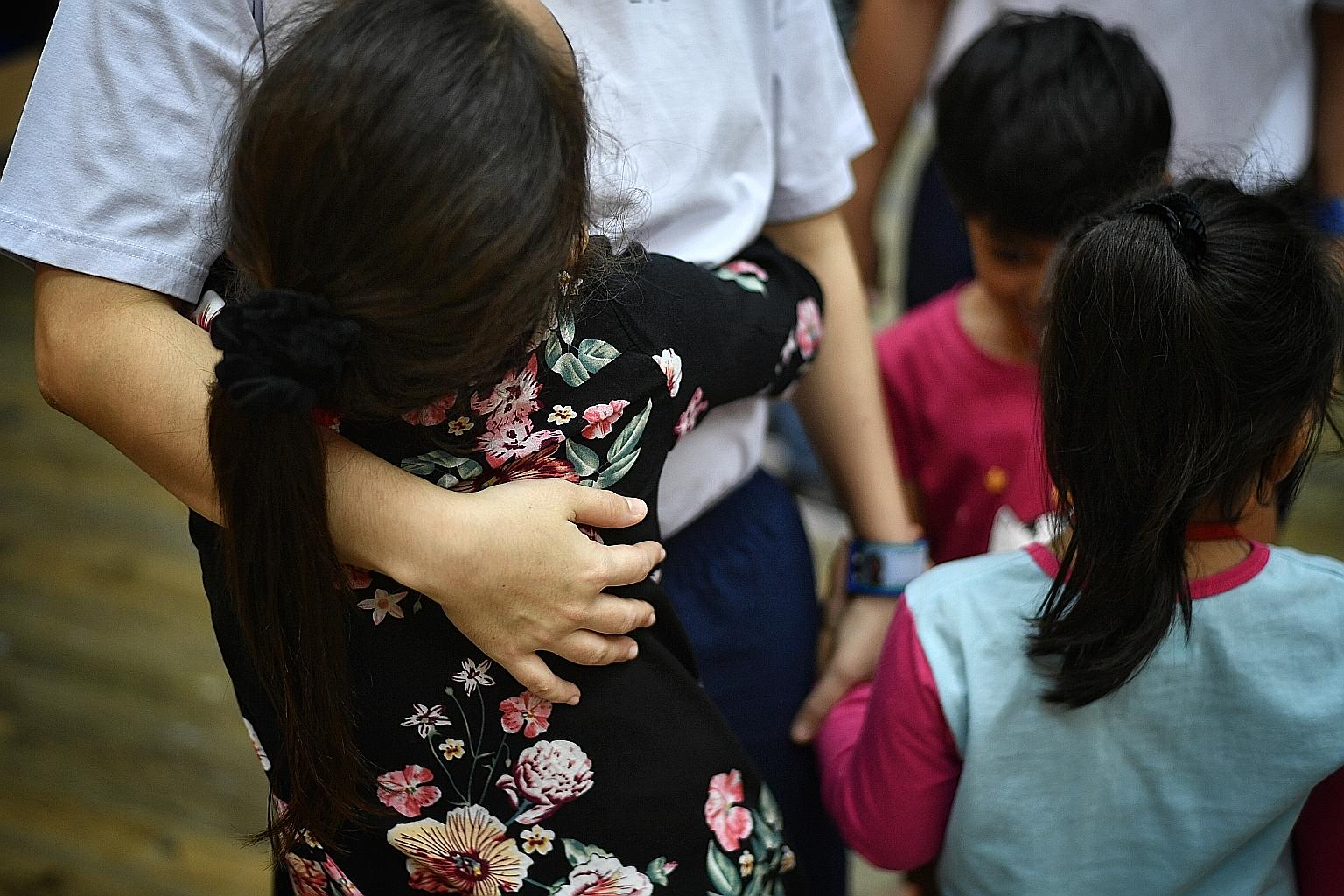 Hugs and kisses for mums in prison | The Straits Times