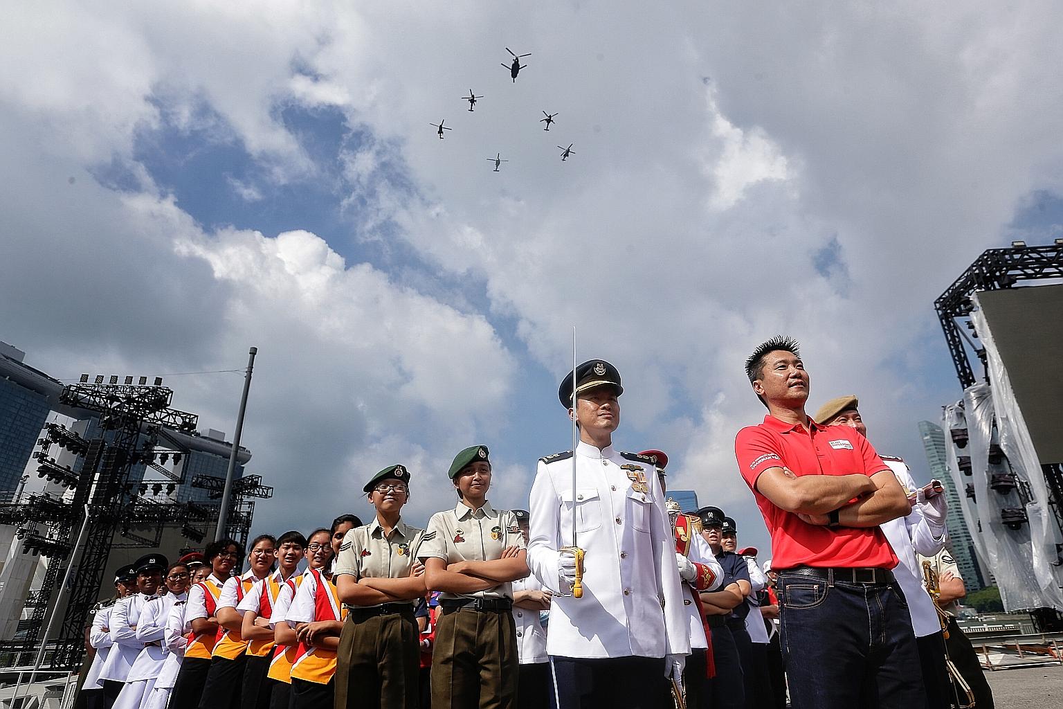 More student participation in NDP 2018 | The Straits Times