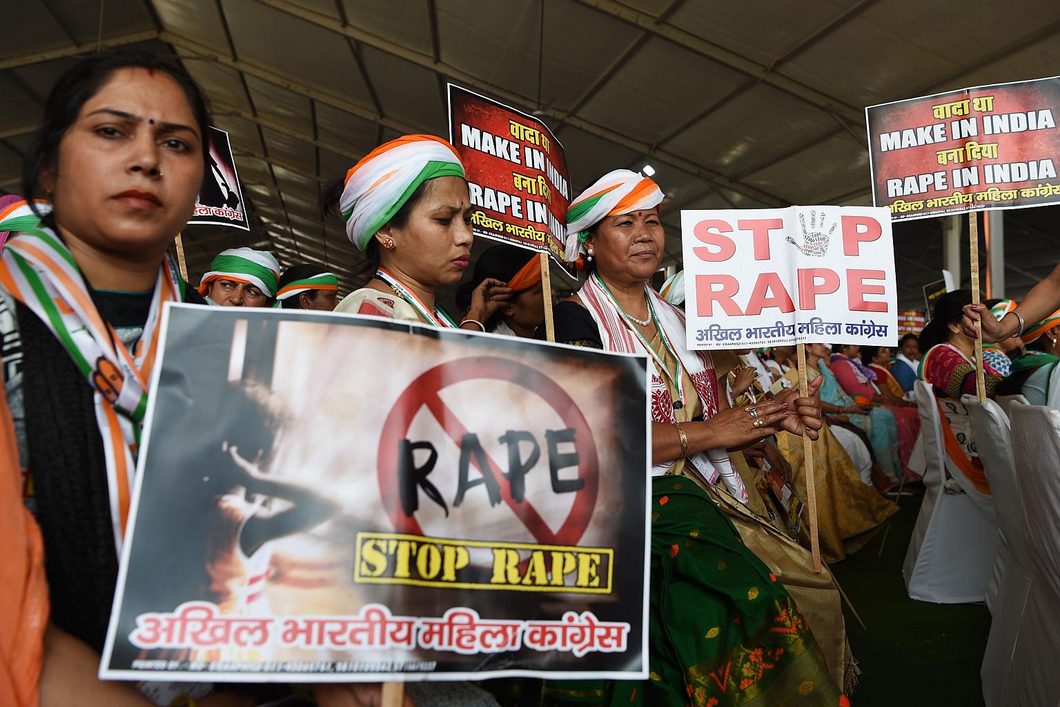 India sets up first national database of sex offenders | The Straits Times