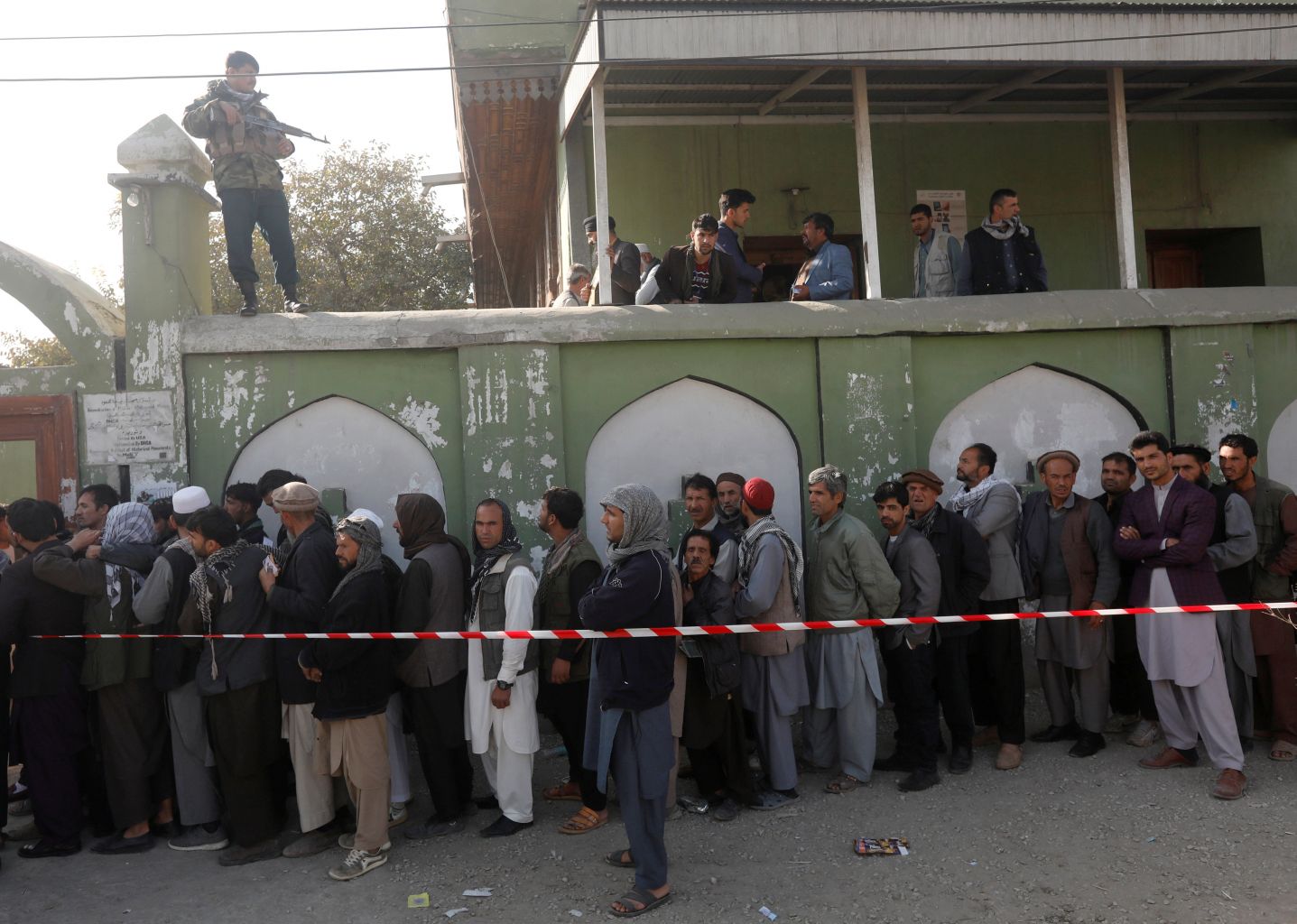 Casualties as multiple blasts rock Kabul polling stations | The Straits ...