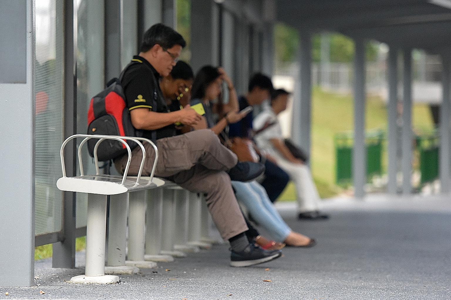 Each bus-stop bench costs up to $1.5k, says LTA | The Straits Times