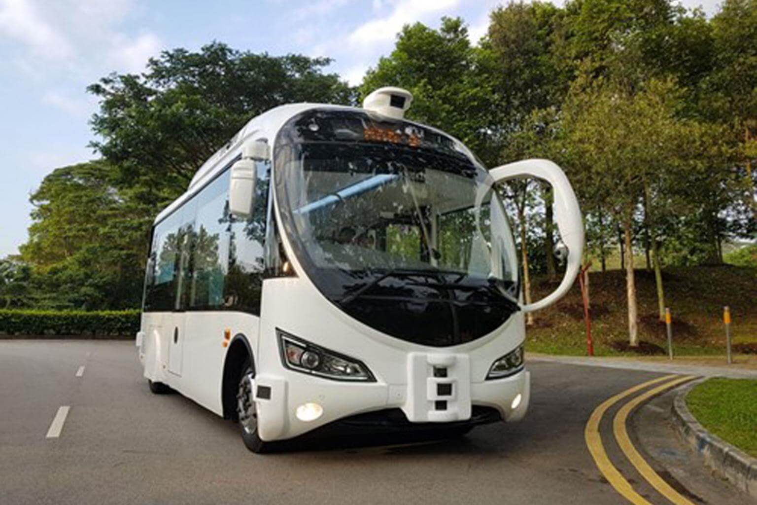 ST Engineering to test self-driving buses in Israel | The Straits Times
