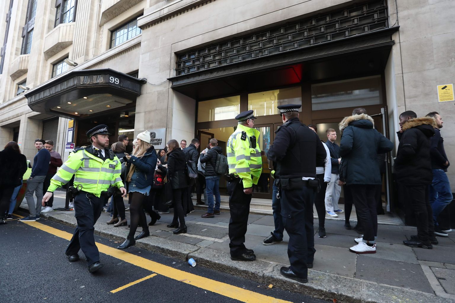 British armed police raid Sony Music London HQ after double stabbing ...