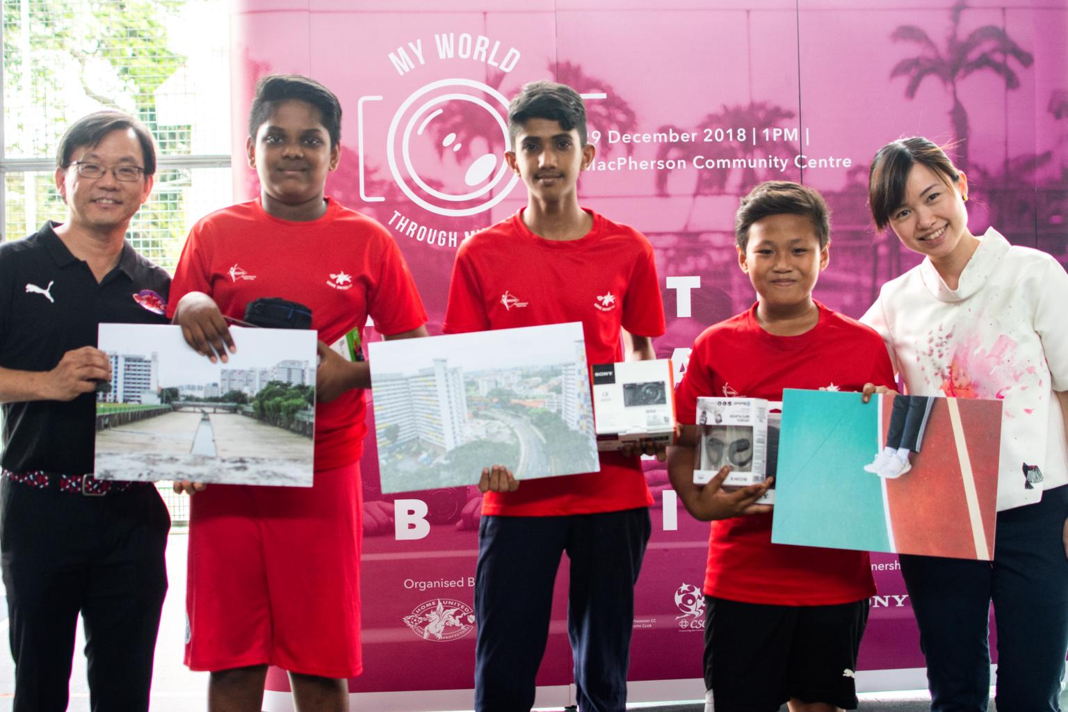 Football: Home United engage youths in MacPherson through photography ...