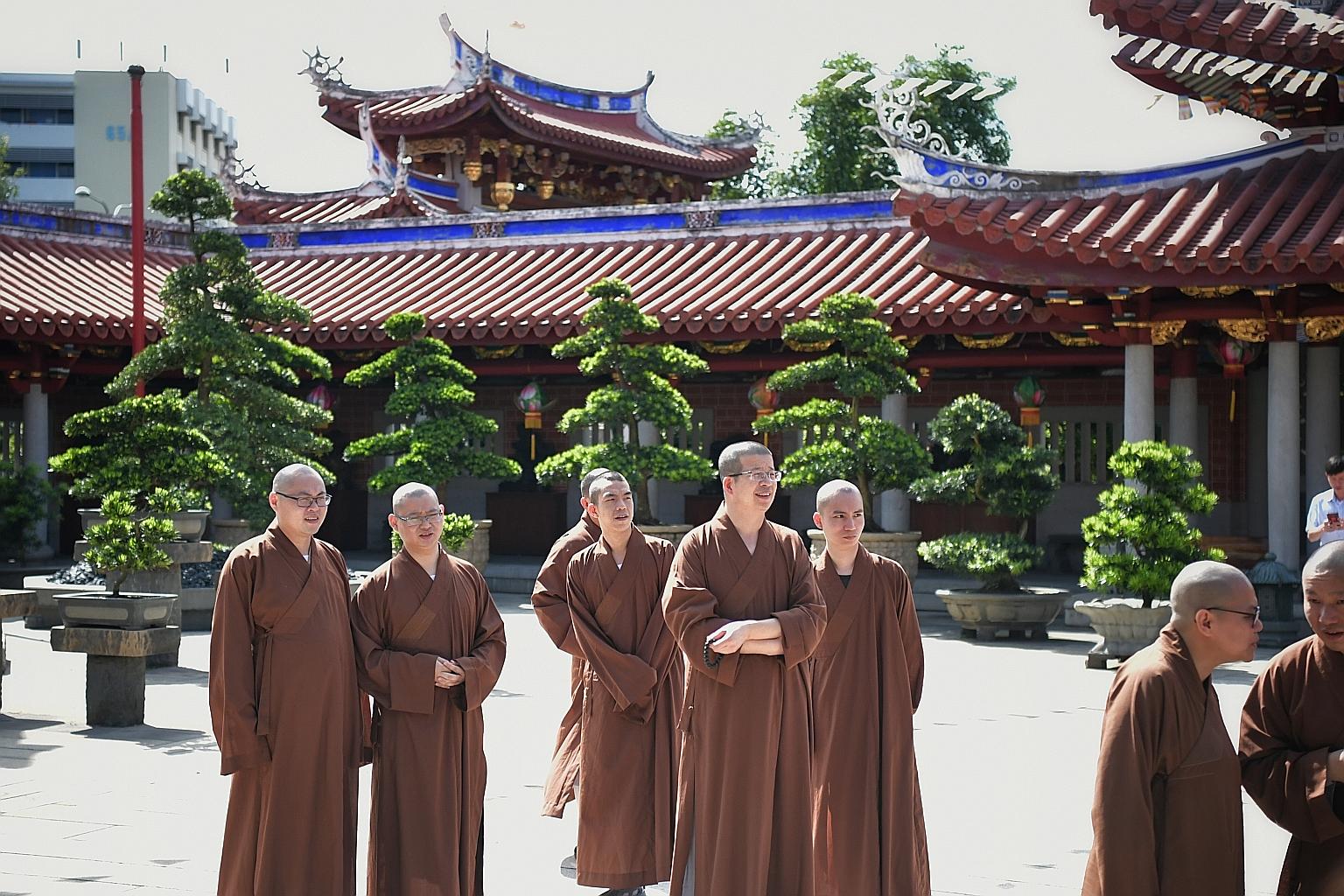 Two books launched to mark monastery's 120th year | The Straits Times