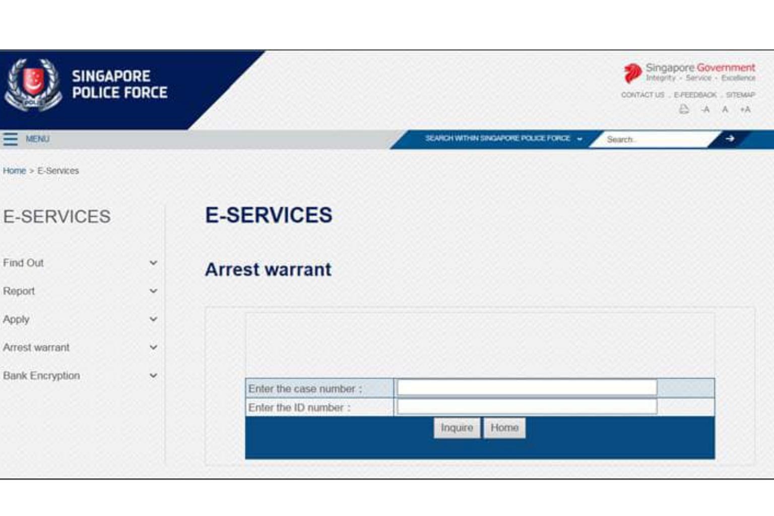 Police warn against fake SPF website phishing for confidential details ...