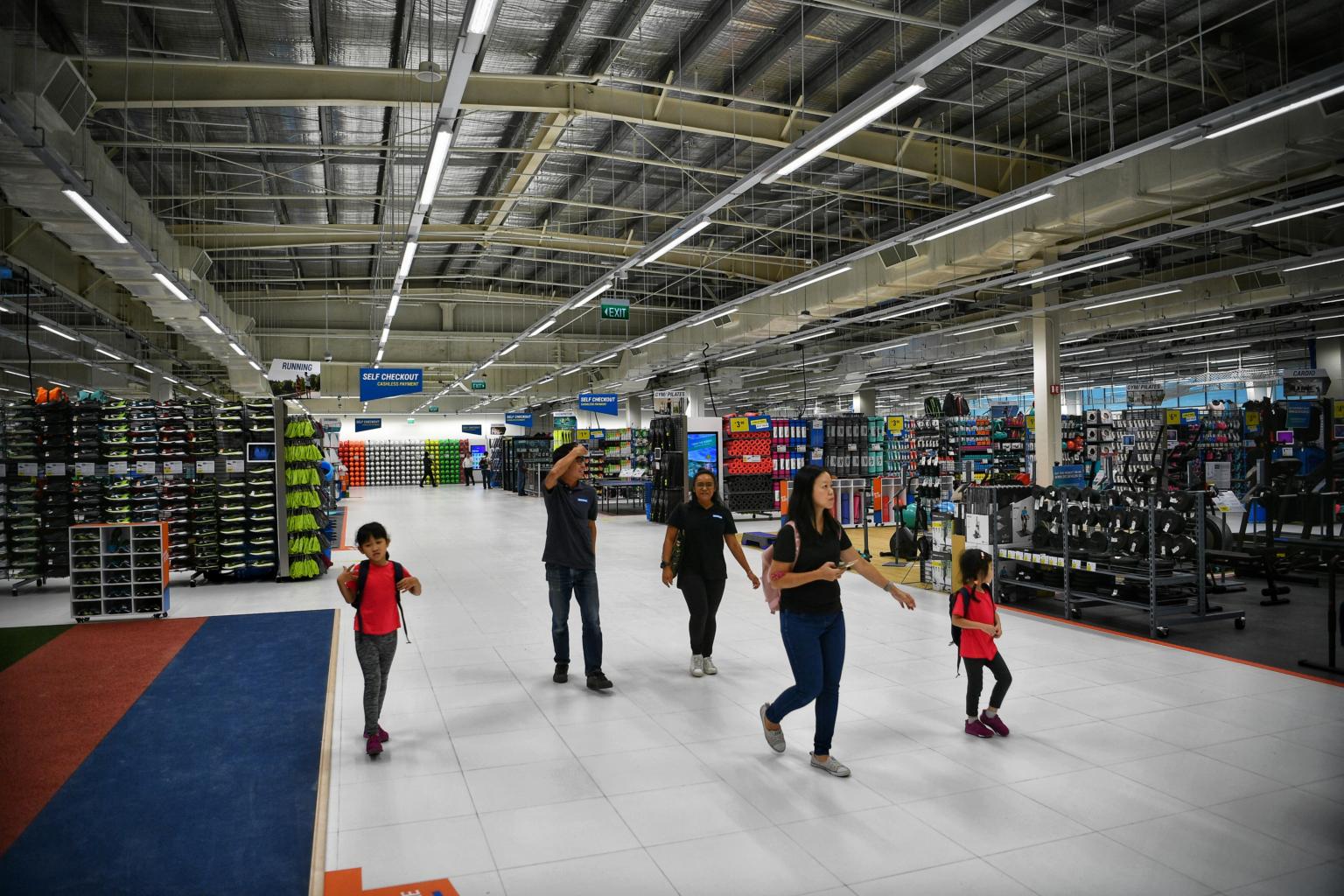 Decathlon opens 5,000 sq m 'lab' at Kallang; store set to shake up ...