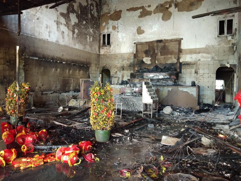 Fire causes $300k in damage to 80-year-old Taoist temple in Tampines ...