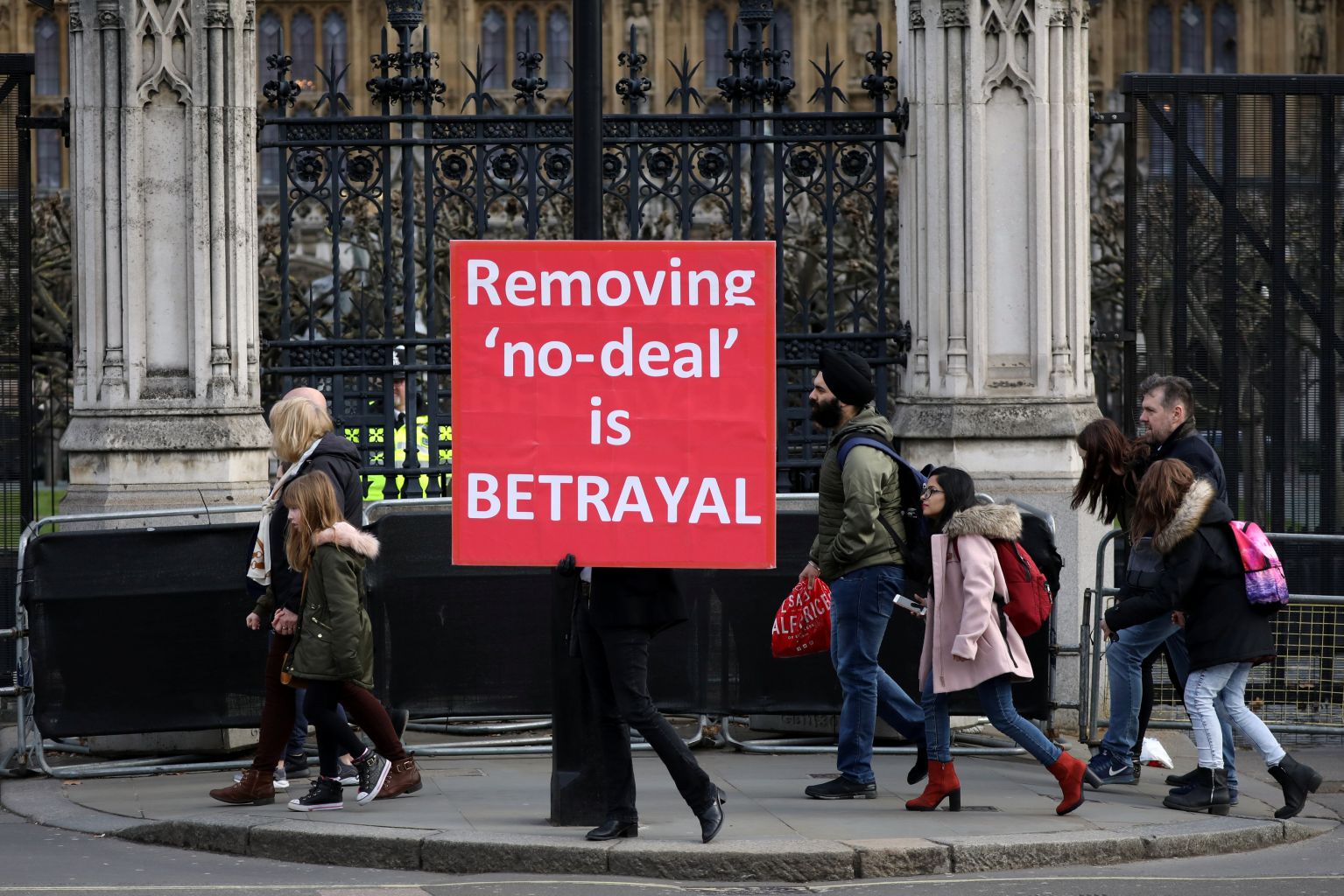 EU expects request from Britain to help avoid food shortages under hard ...