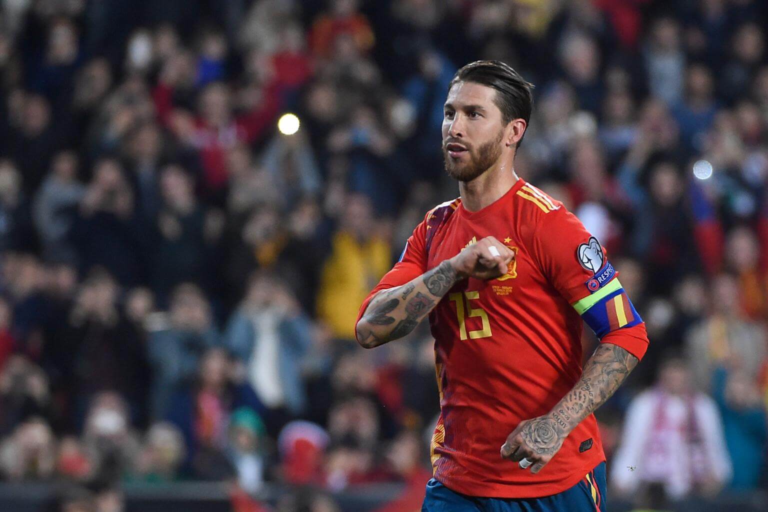 Football: Nerveless Ramos gives Spain winning start | The Straits Times