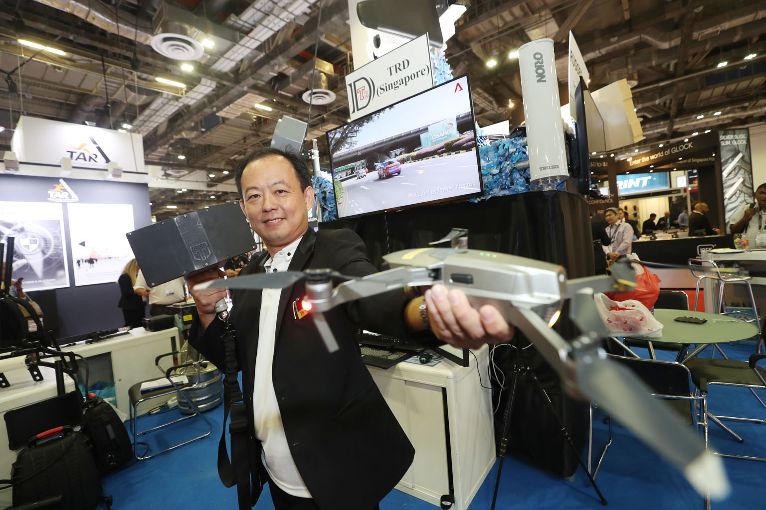 Anti-drone gun among new security tech shown at exhibition | The ...