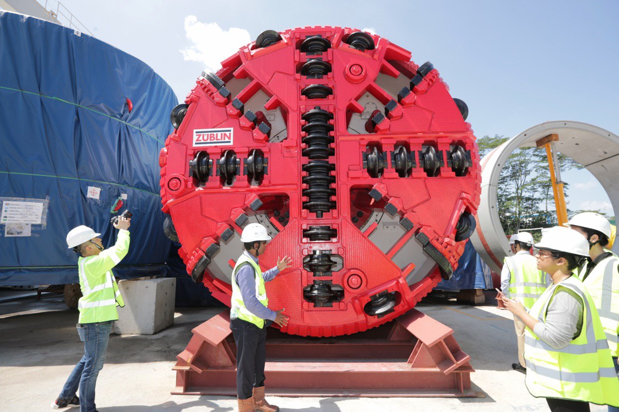 Tunnelling begins on underground sewage superhighway | The Straits Times