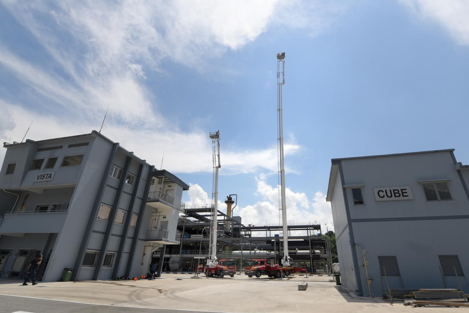 SCDF unveils new equipment to enable firefighters to climb higher ...