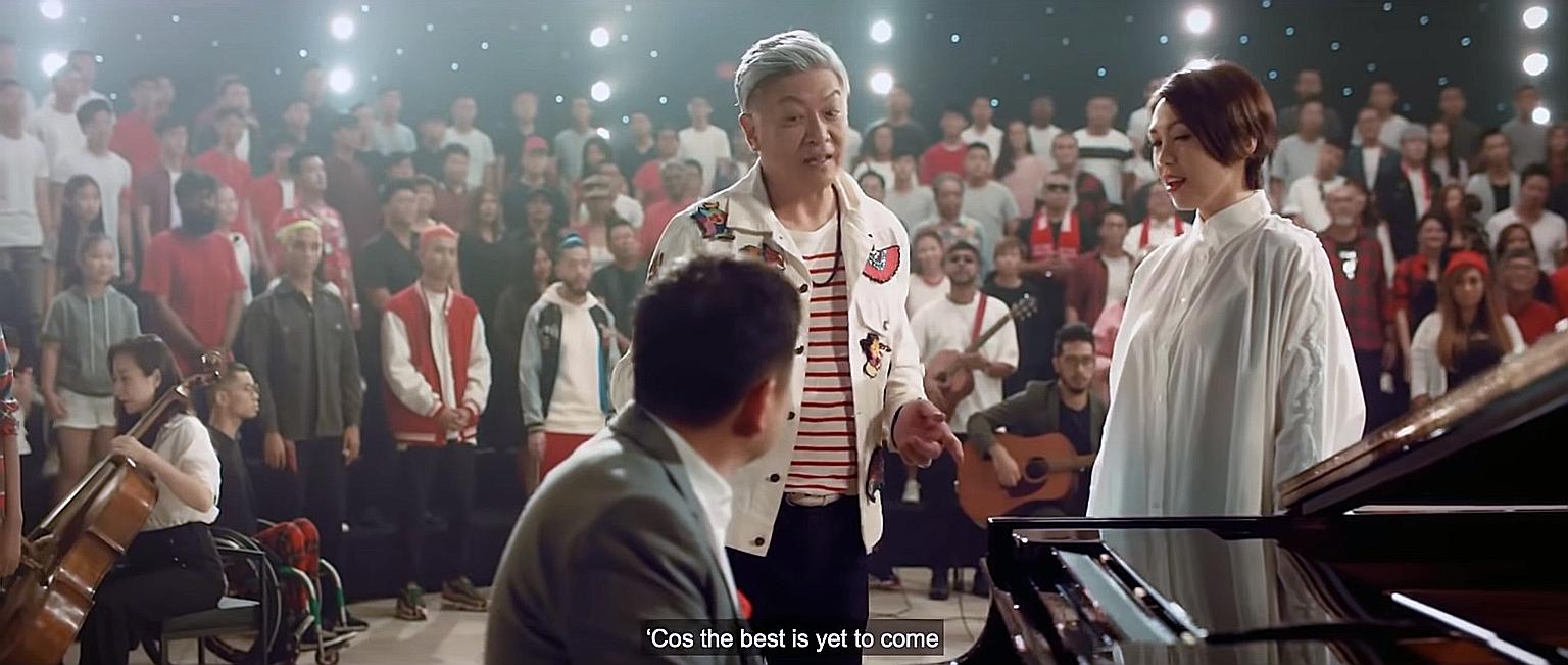 Stars come out to sing NDP 2019 song | The Straits Times