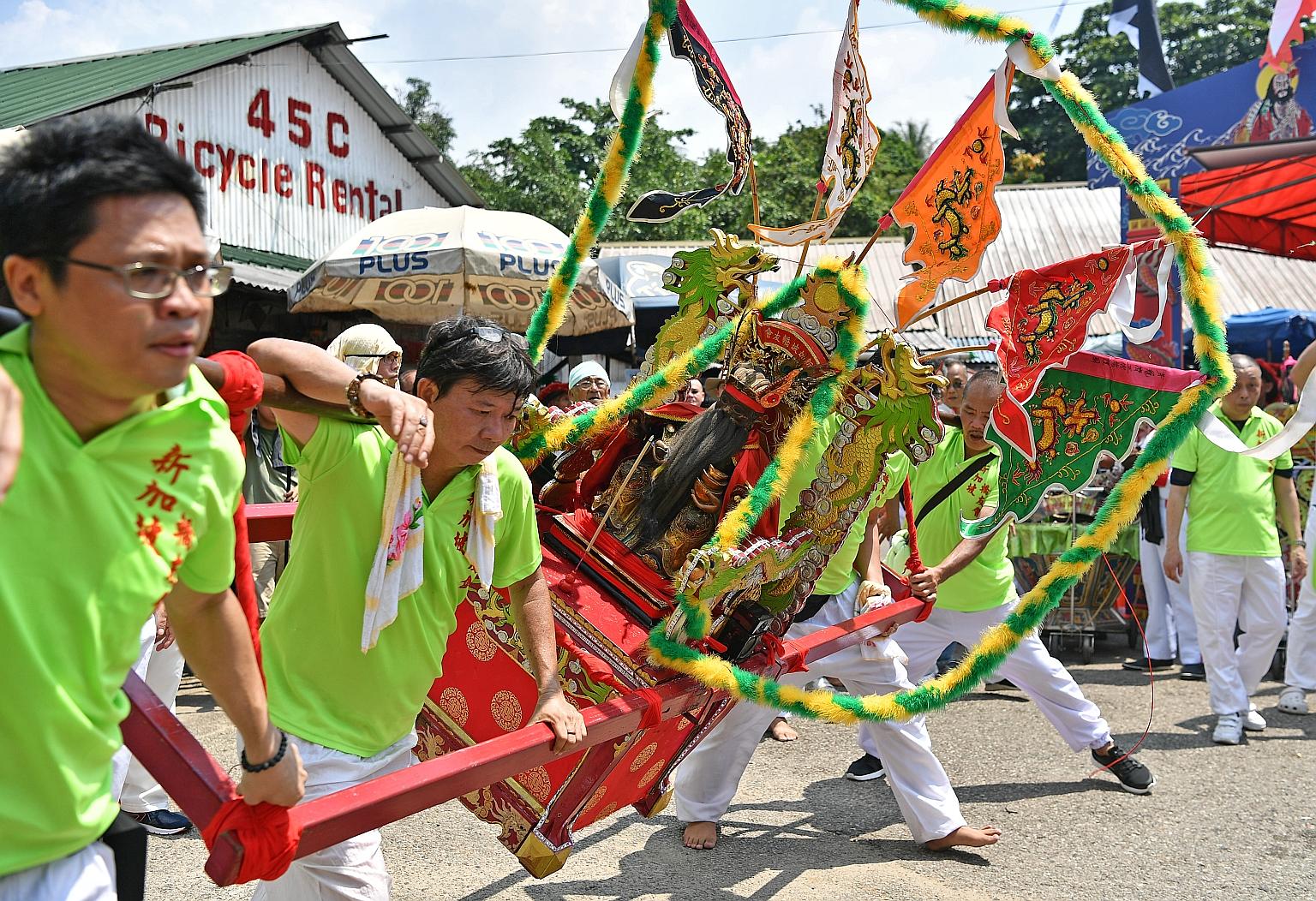 When Gods walked on Ubin: Rebuilt temple marks birthday of resident ...