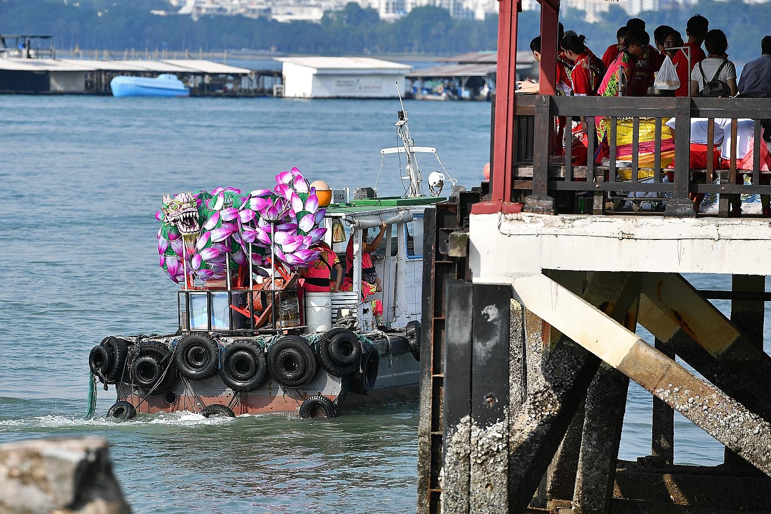 When Gods walked on Ubin: Rebuilt temple marks birthday of resident ...