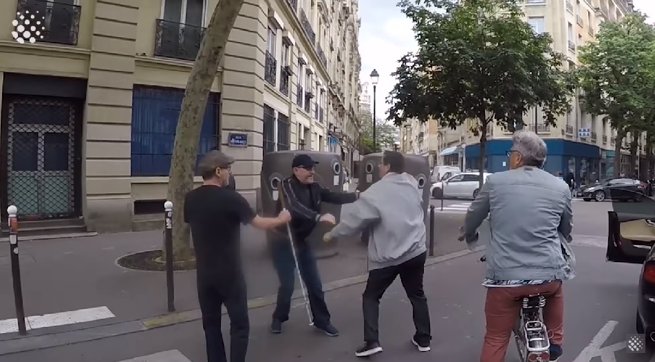 Paris driver in blind man road rage video charged with assault | The ...