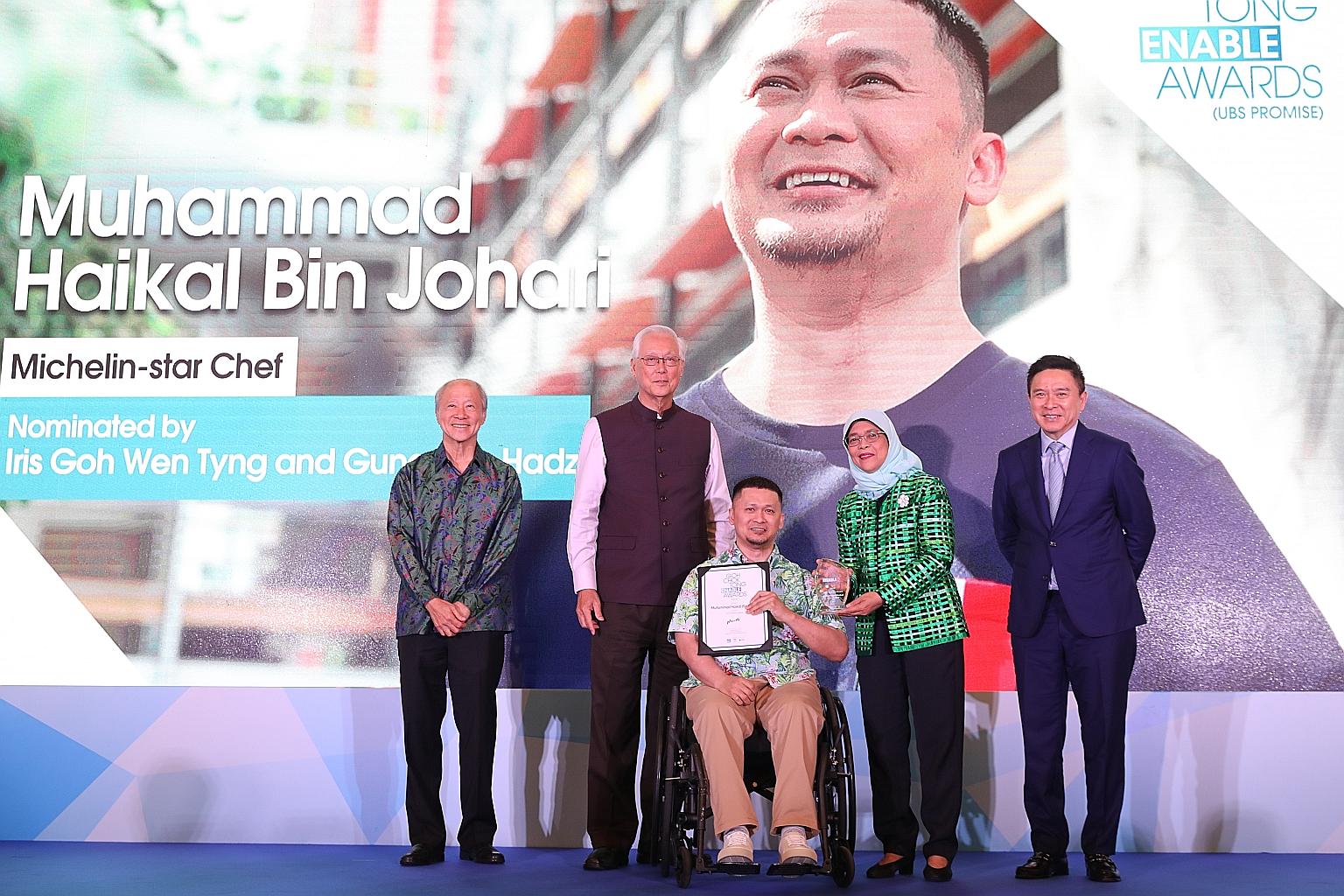 New awards for those with disabilities | The Straits Times