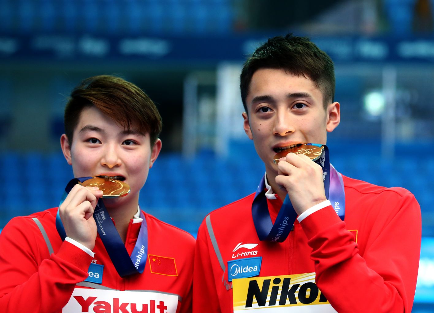 Diving: Chinese divers plunder triple gold at world championships | The ...