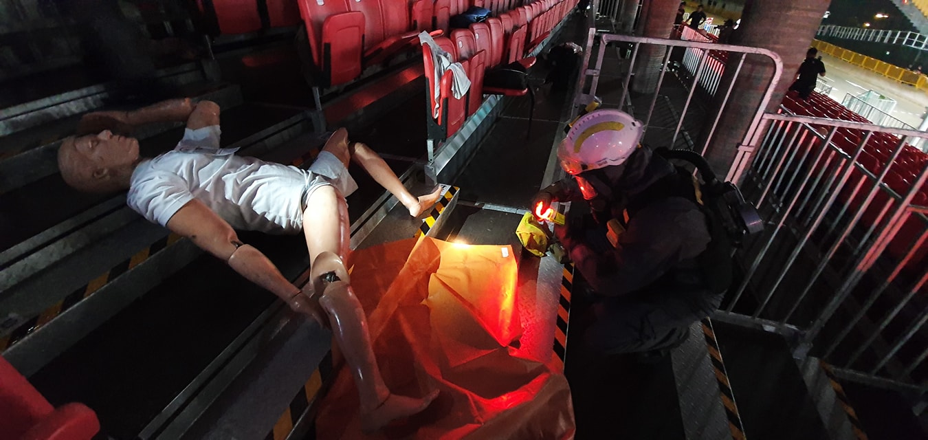 More than 400 participants, 42 emergency vehicles take part in early ...