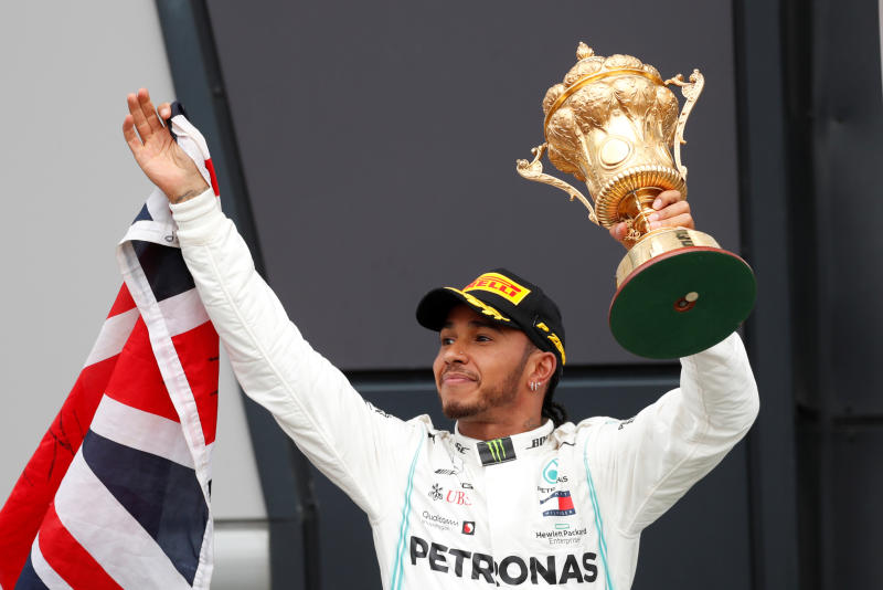 Formula One: Lewis Hamilton confirms involvement in Hollywood ...