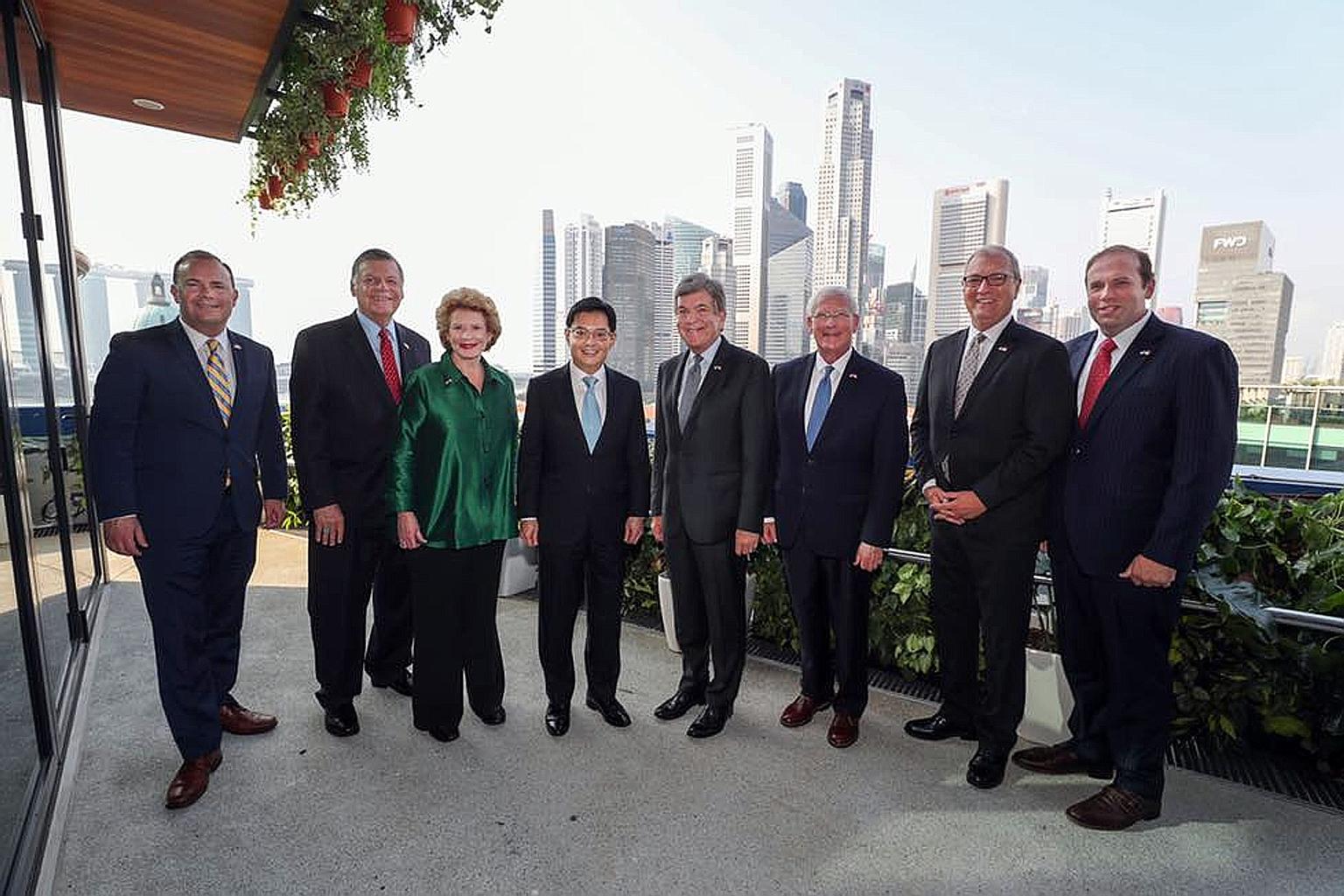 US lawmakers call on PM, DPM and key ministers | The Straits Times