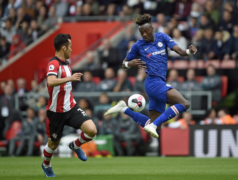Football: Abraham on target again as Chelsea beat Southampton 4-1 | The ...