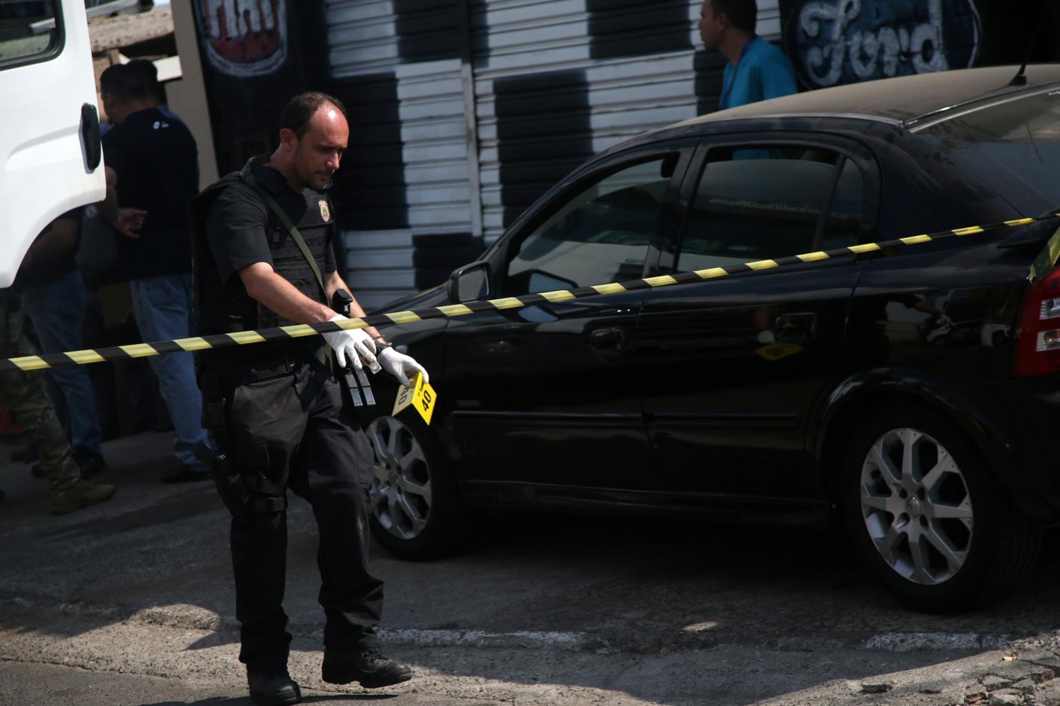 Brazil police kill three armed robbers making escape after airport ...
