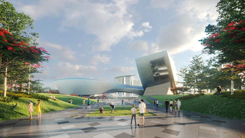 5 shortlisted designs for Founders' Memorial unveiled for public ...