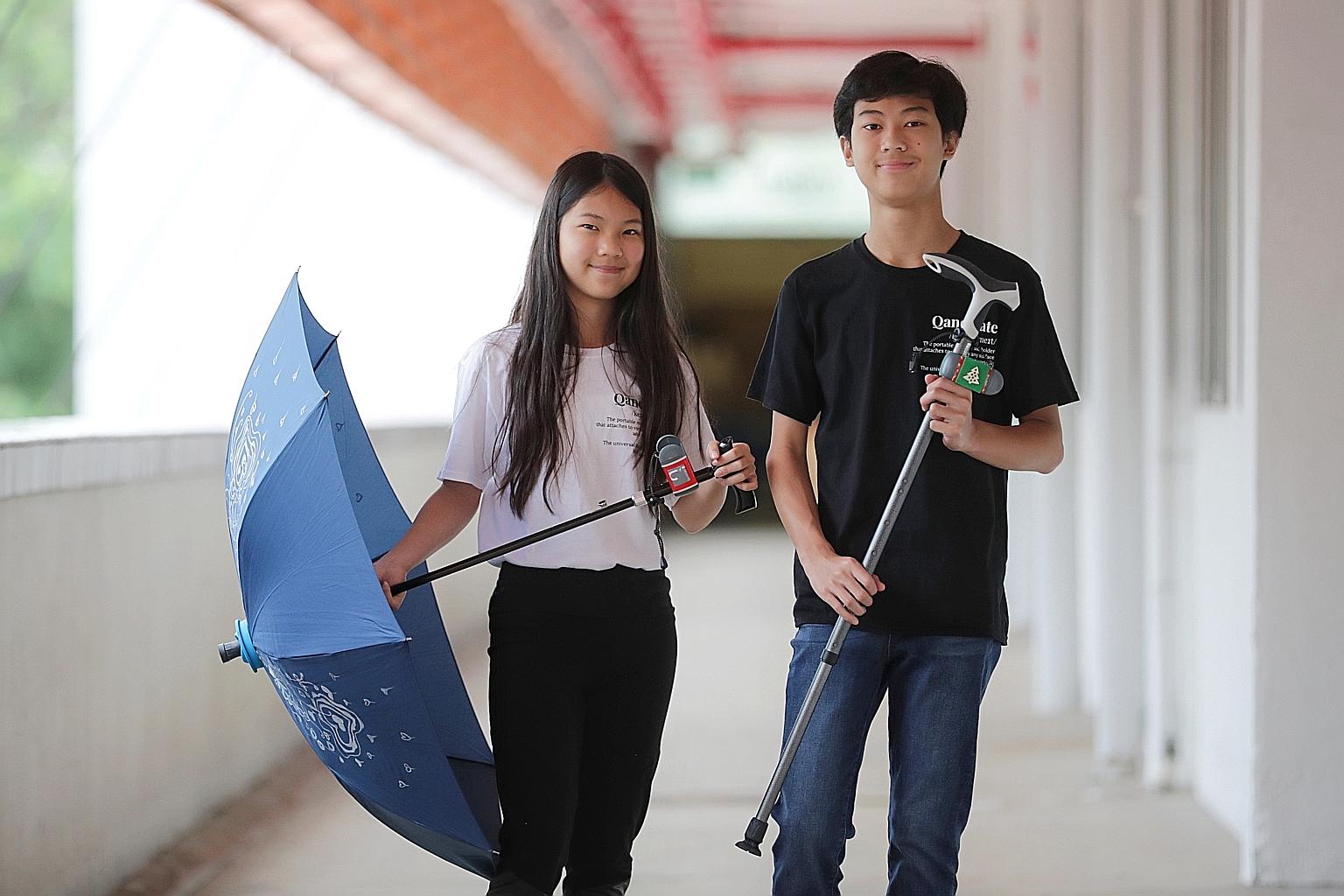 Seng Ian Hao and Seng Ing Le: Brother and sister's invention makes life ...