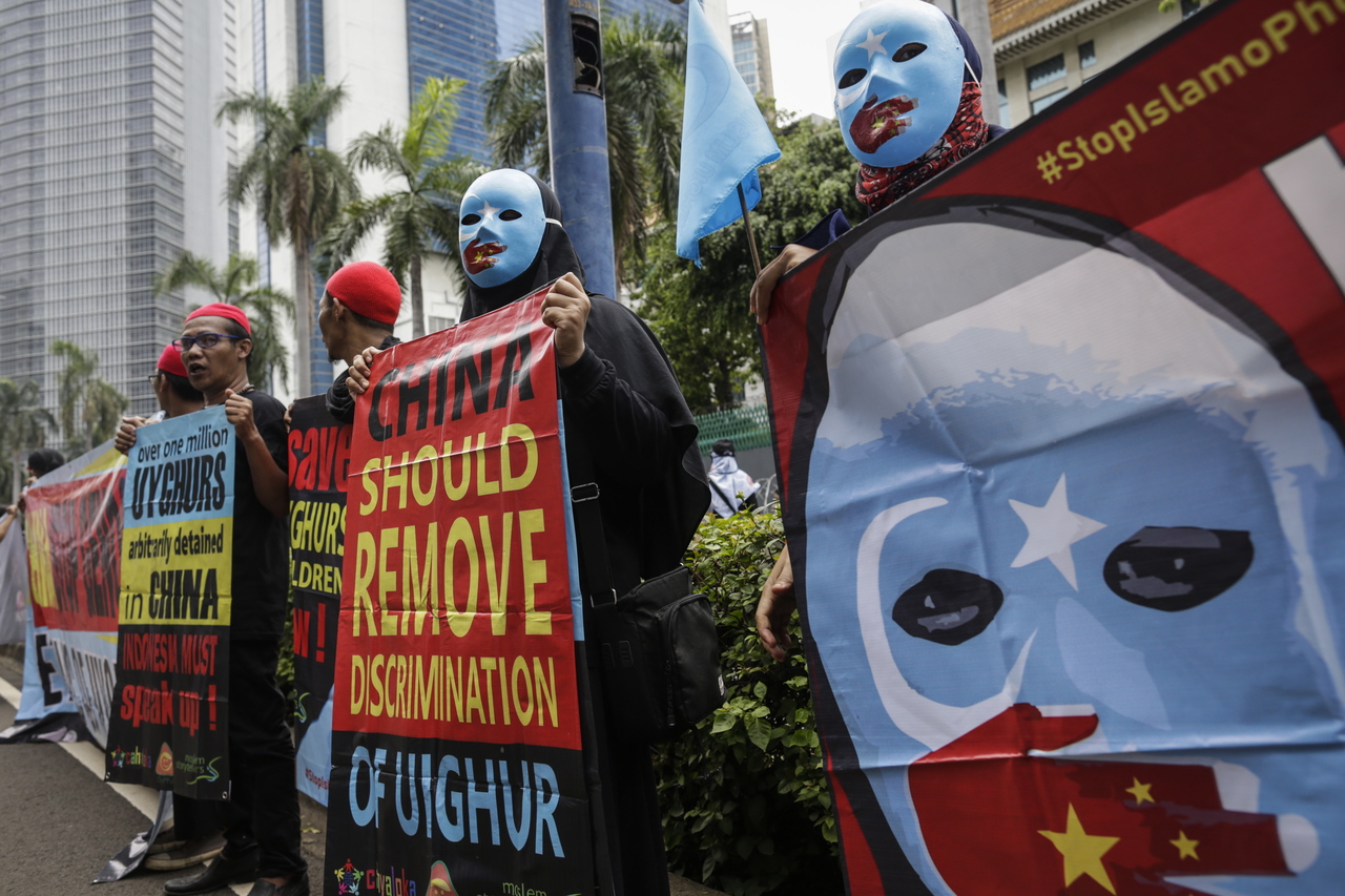 Indonesian Muslims protest China's treatment of Uighurs | The Straits Times