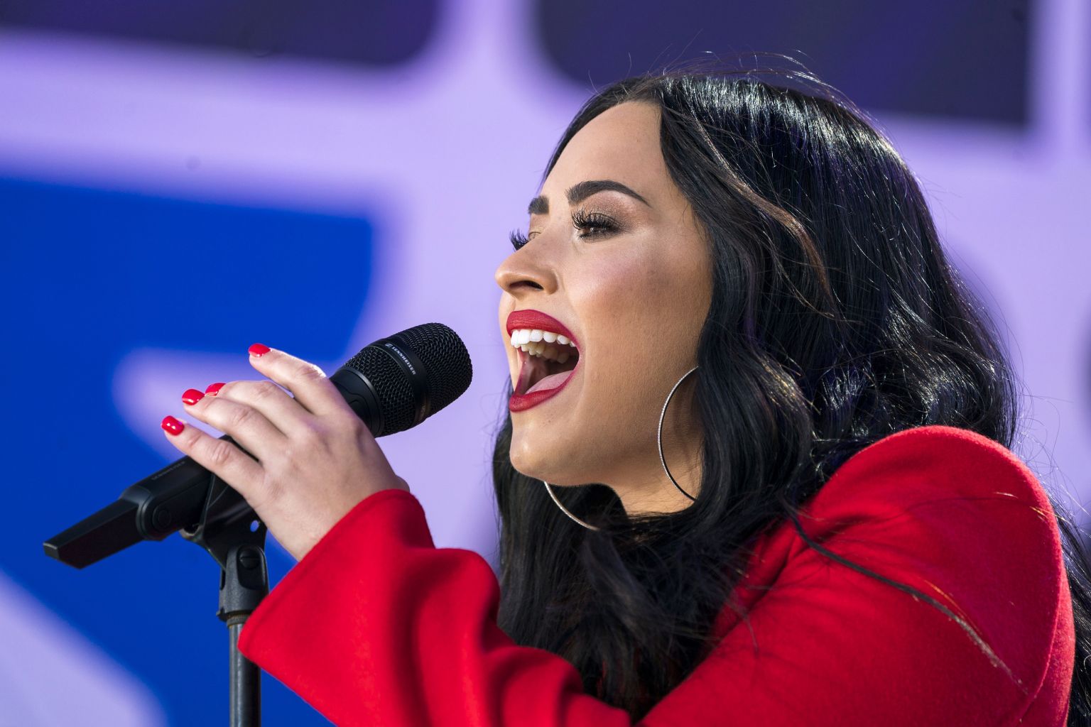 Demi Lovato to sing the national anthem at US Super Bowl | The Straits ...